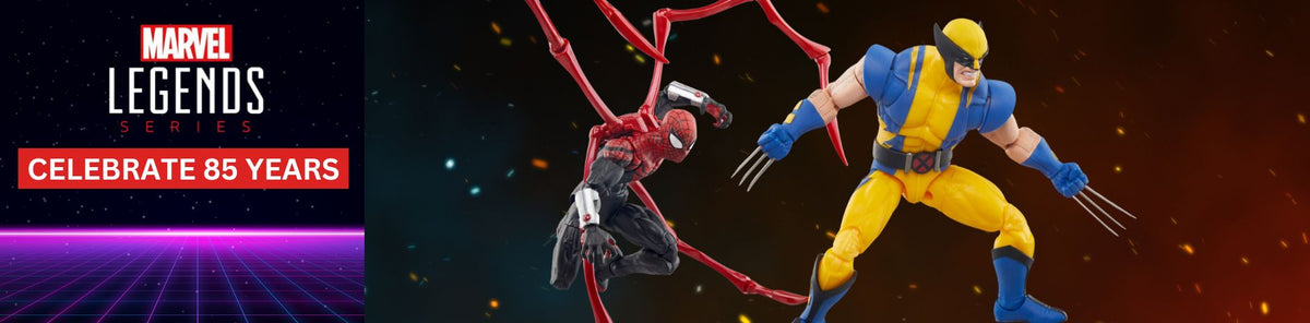 Shop Marvel Legends 85th Wolverine & Superior Spiderman | Legendz Toys