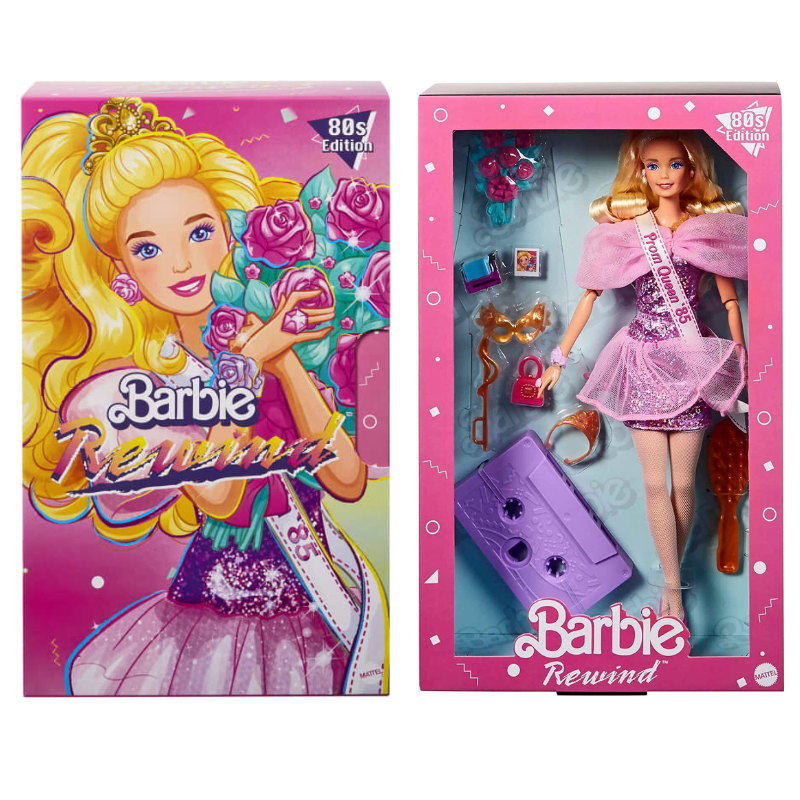 Barbie Rewind '80s Edition Prom Queen Doll – Legendz Toys