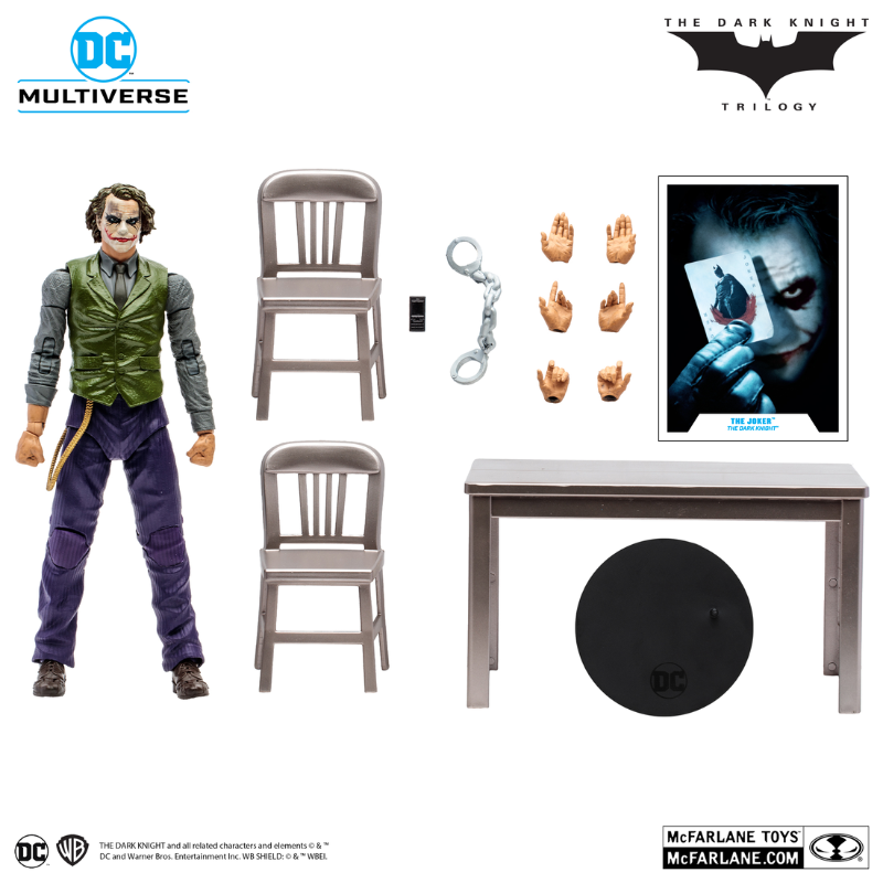 McFarlane DC Multiverse Joker Interrogation Room Gold Label Action ...