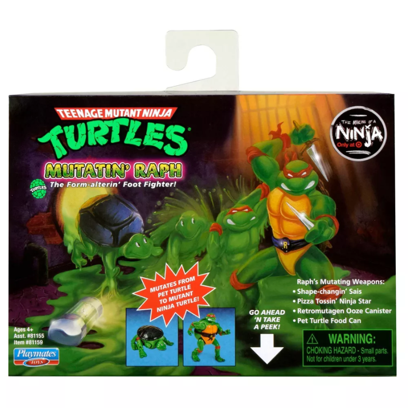 Teenage Mutant Ninja Turtles Mutatin' Raph (Target Exclusive) Figure ...