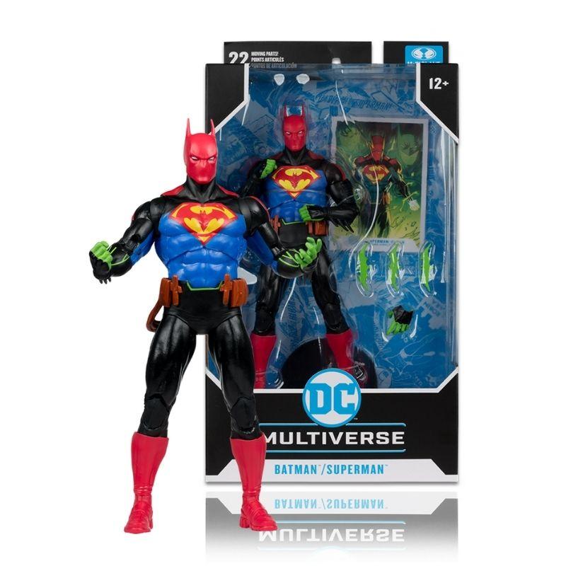 McFarlane DC Multiverse Batman/Superman Fusion (World's Finest) Action ...