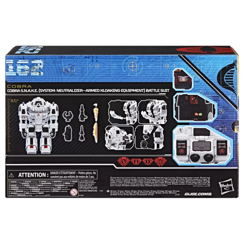 G.I. Joe Classified Series #162 Cobra S.N.A.K.E (System: Neutralizer A ...