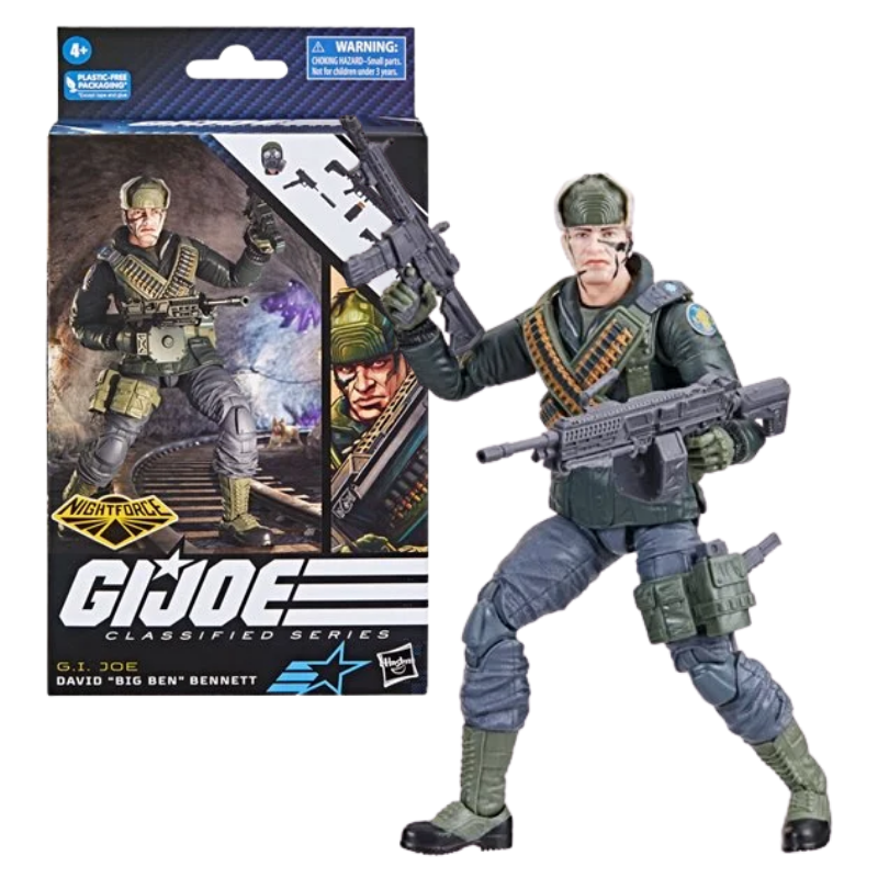 G.I. Joe Classified Series Nightforce David "Big Ben" Bennett Action F ...