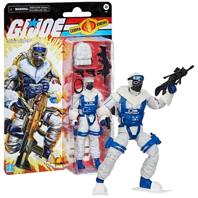 G.I. Joe Classified Series Retro Cardback Snow Serpent Action Figure ...