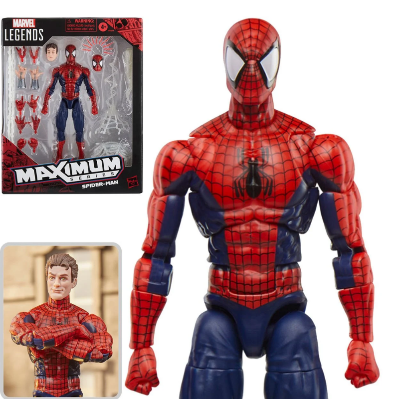 Marvel Legends Maximum Series Spider-Man 6-Inch Action Figure – Legendz ...