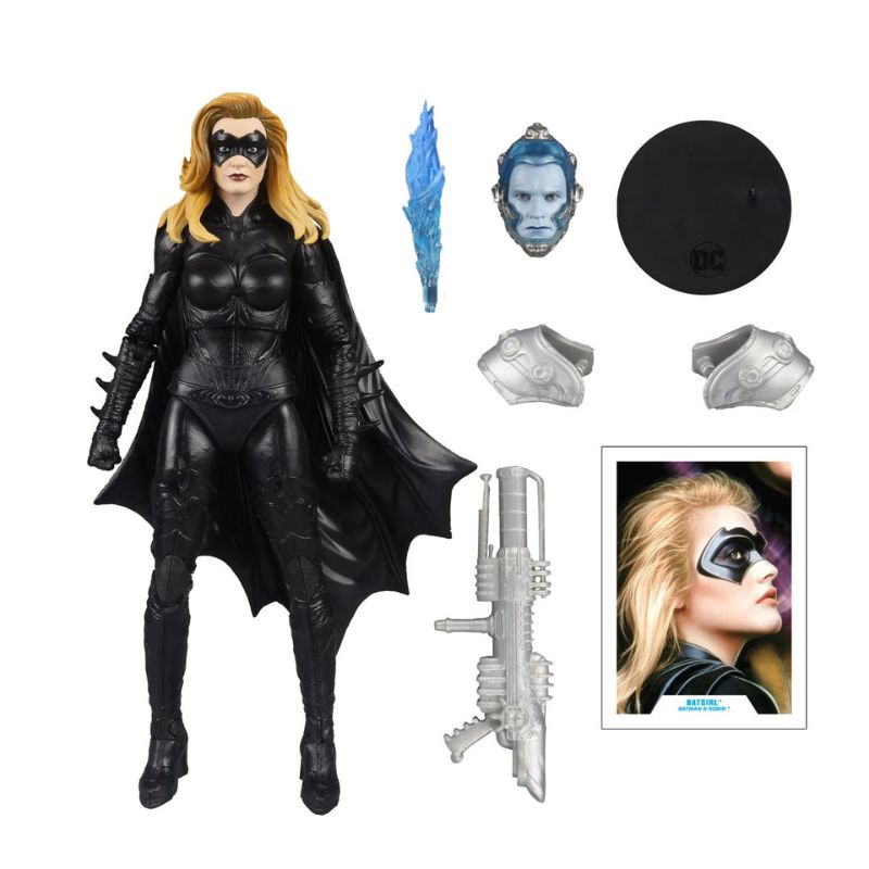 McFarlane DC Multiverse Batman & Robin Batgirl (Mr. Freeze BAF) Action ...