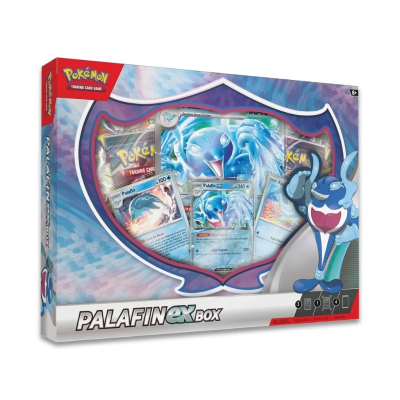 Pokemon TCG Trading Card Game: Palafin Ex Box – Legendz Toys