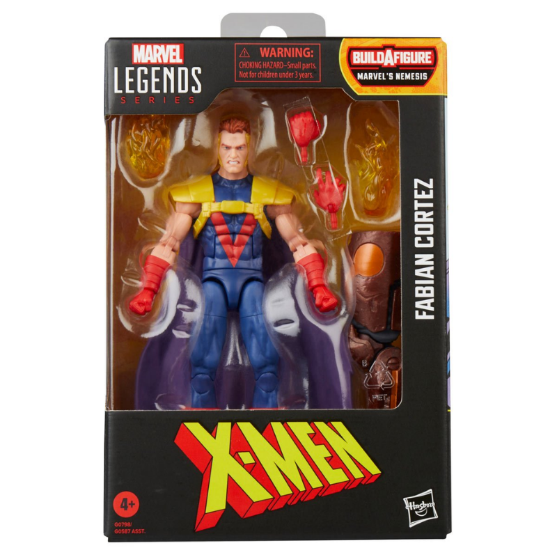 Marvel Legends X-Men Fabian Cortez (Nemesis Wave) 6-Inch Action Figure ...