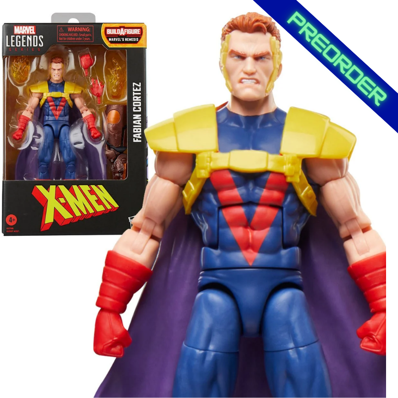 Marvel Legends X-Men Fabian Cortez (Nemesis Wave) 6-Inch Action Figure ...