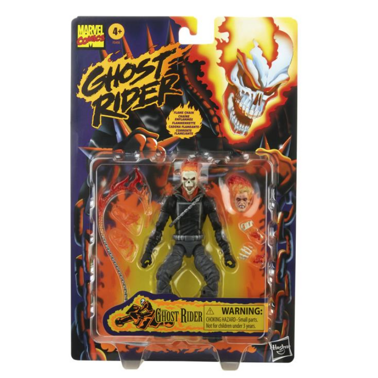 Marvel Legends Retro Collection Ghost Rider Figure – Legendz Toys