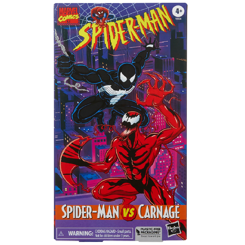 Marvel Legends Animated Series VHS Spider-Man & Carnage – Legendz Toys